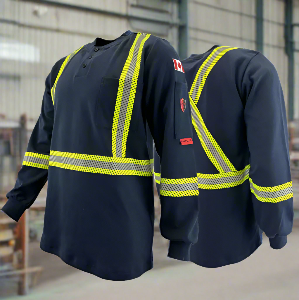 FR T Shirts | Long Sleeve FR T Shirts – Refinery Work Wear Canada